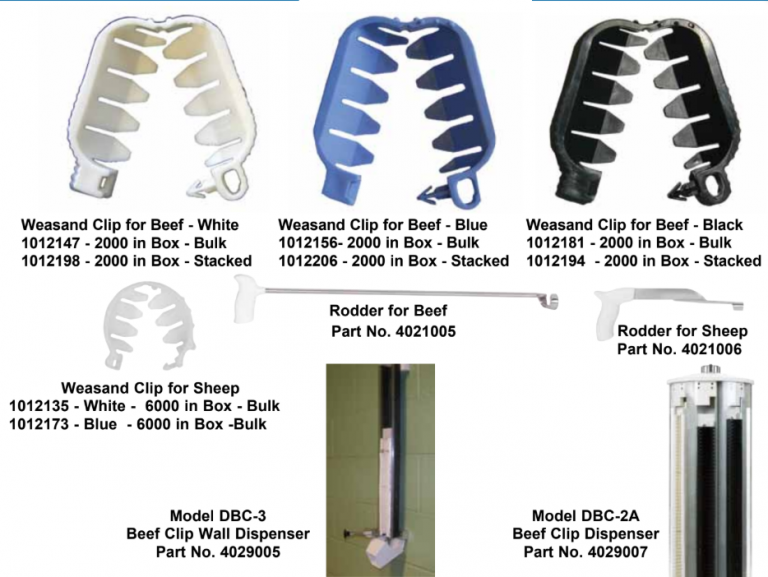 WEASAND CLIPS - Jarvis Products