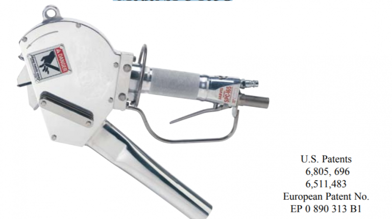 SPINAL CORD SHEATH and MIS-SPLIT REMOVER Model SPC 165G - Jarvis Products